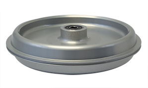 Product: CREASE WHEEL Ø150 - DOUBLE 4mm, COMPL.